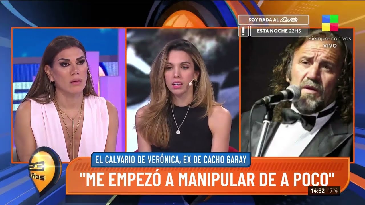 El estremecedor relato de Verónica Macías sobre su infierno con Cacho Garay: “Él me hacía ...
