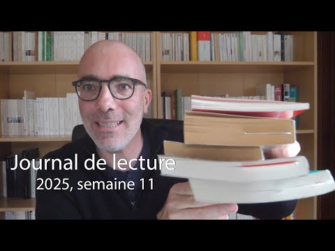 Journal de lecture – 2025, semaine 11 – Livresses : ivresses de livres