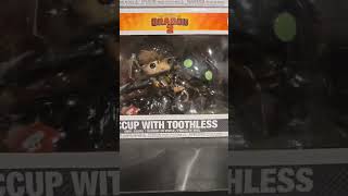 HOW TO TRAIN A DRAGON 2 HICCUP WITH TOOTHLESS OFFICAL FUNKO POP RIDES SET
