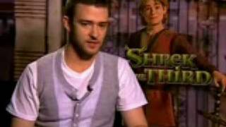 Justin Timberlake shrek interview