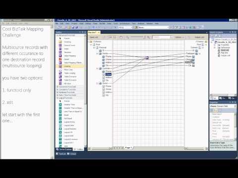 BizTalk Mapping Challenge – Many To One Looping – Datavoid