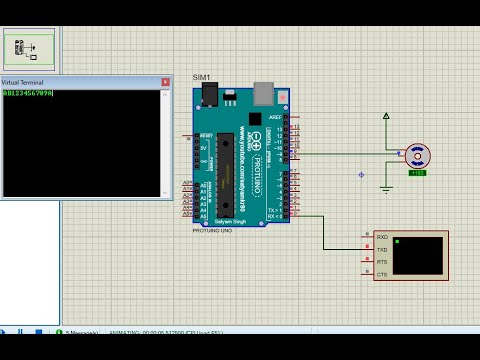 RFID Based Door lock Simulation in proteus – IoT Geek