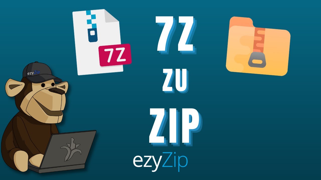 7Z Online Kostenlos In ZIP-Datei Konvertieren (Keine Registrierung erforderlich!) - ezyZip