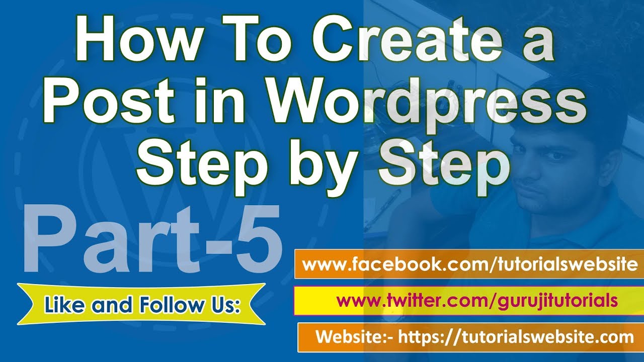How to create a new post in wordpress | Part-5 | tutorialswebsite