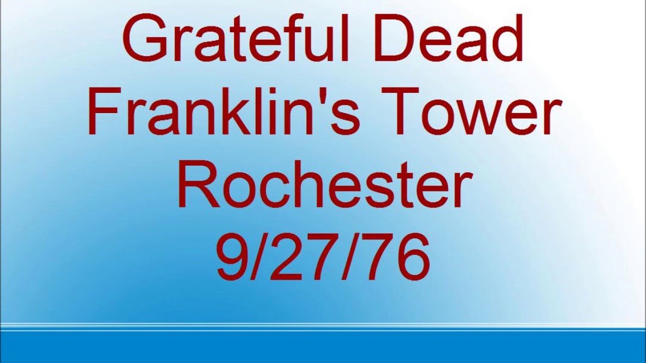 The Dead Unveil New Material In Rochester: September 27, 1976