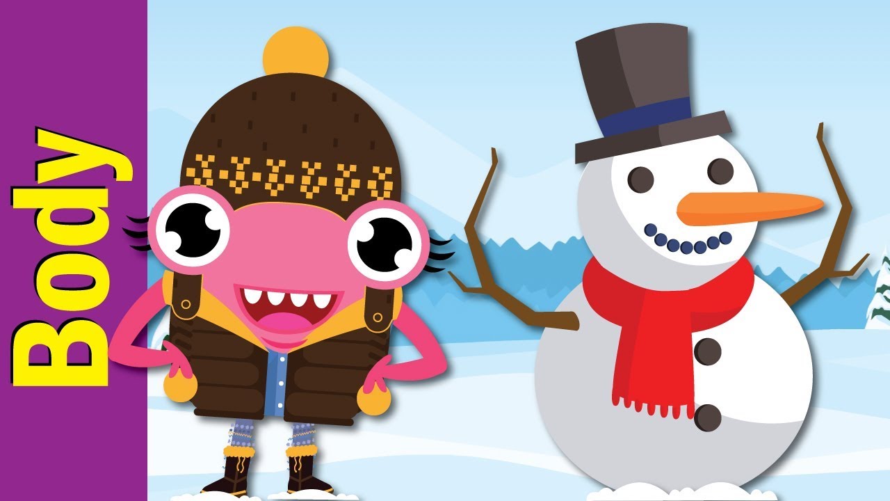 Let's Make a Snowman | Winter Song for Kids