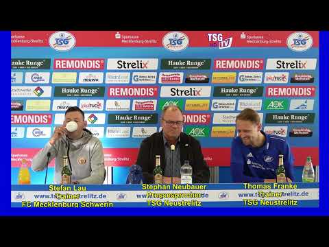 Sieg der TSG Neustrelitz über den FC Mecklenburg Schwerin: TSG TV besorgt die Nachwäsche ...