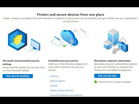 Manage the endpoint security through Microsoft defender for endpoint | EzCloudInfo