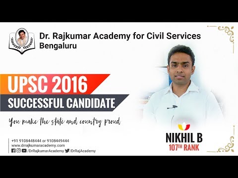 Dr Rajkumar Academy, Bangalore: UPSC, IAS, Coaching, Online and Offline Program