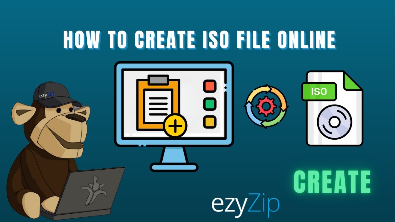 Create ISO Files Online (No Registration Required!) - ezyZip