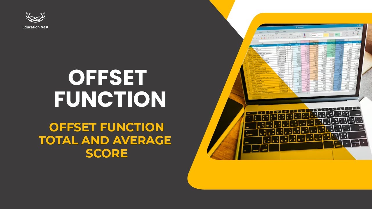 Excel Tips and Tricks: Calculating Total and Average Scores with the OFFSET Function ...