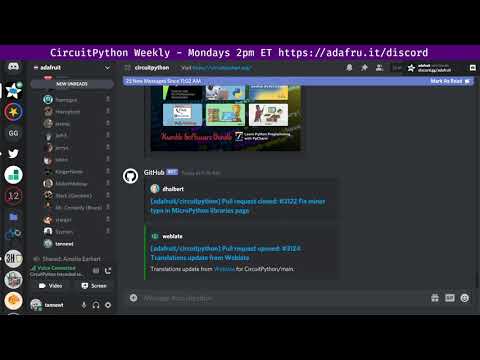 CircuitPython Weekly Meeting for July 6th, 2020 #adafruit: A New video by Adafruit Industries ...