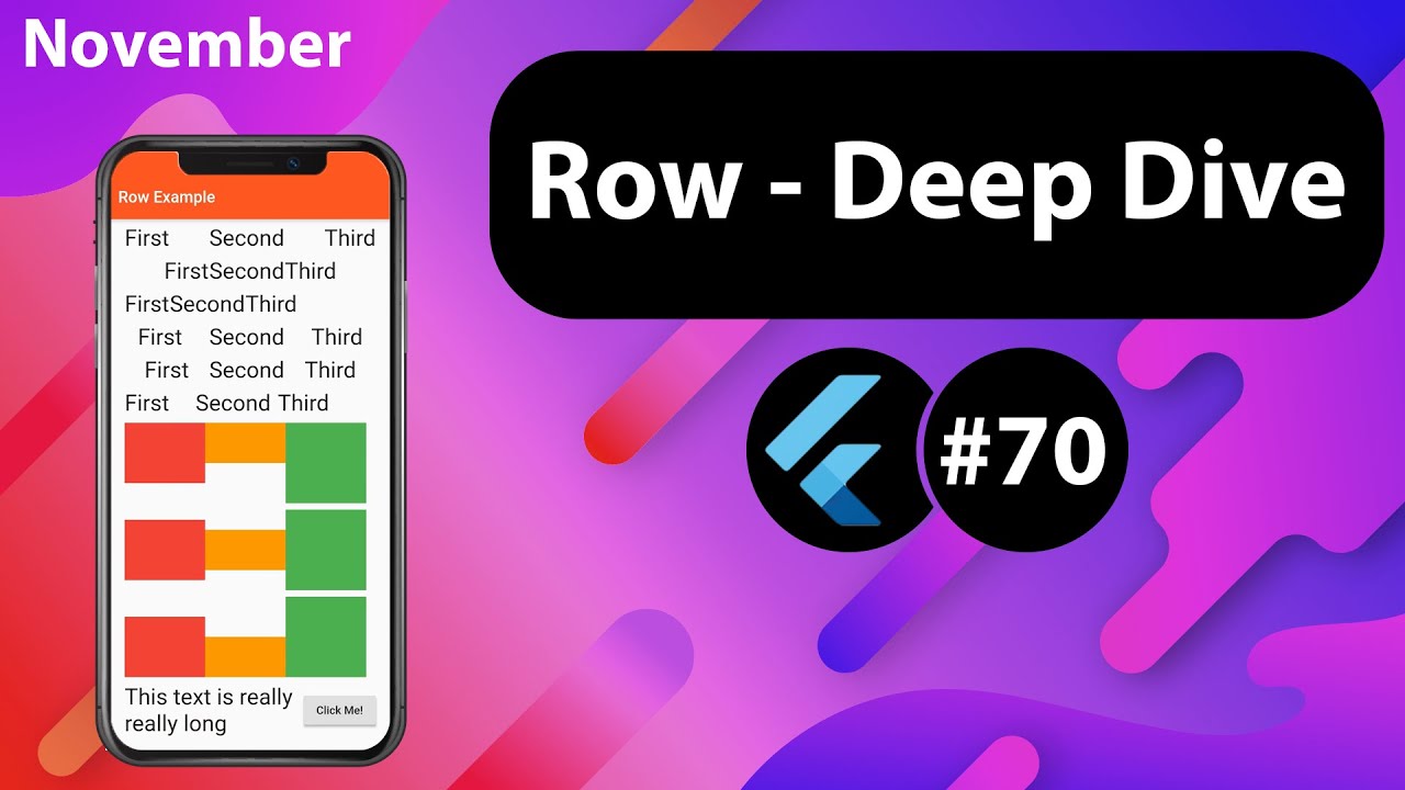 GitHub - JohannesMilke/row_example: The Row widget allows you to place ... GitHub - JohannesMilke/row_example: The Row widget allows you to place ...