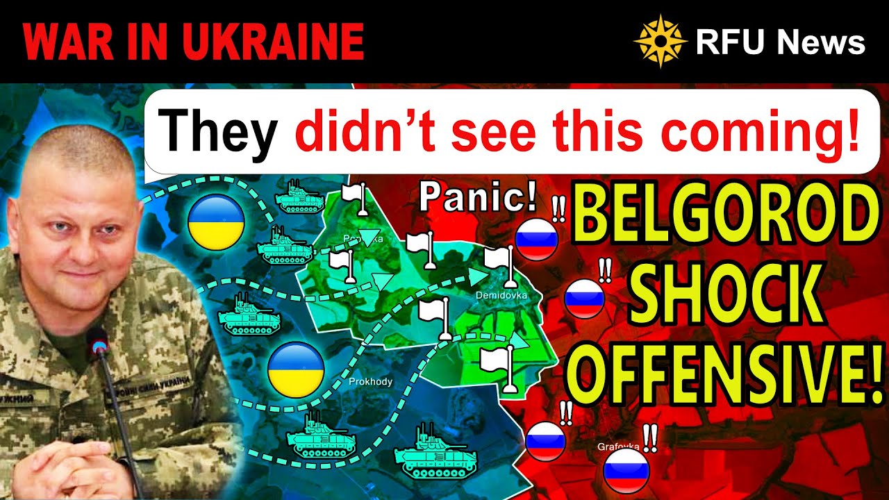 Frontline report: Ukraine strikes deep into Belgorod, forcing Russian forces into chaotic ...