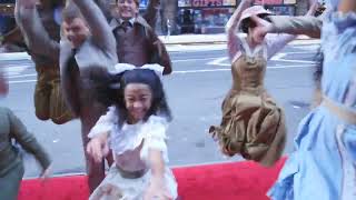 Young Stars of THE MUSIC MAN Celebrate Broadway Debuts Outside the Winter Garden Theatre!