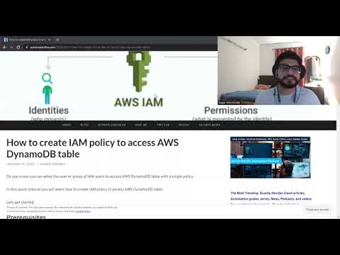 How to create IAM policy to access AWS DynamoDB table | DevOps Automateinfra Learning