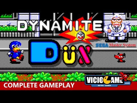 🎮 Dynamite Dux (Master System) Complete Gameplay – VICIOGAME