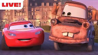 ???? LIVE! 24 HOURS Pixar Cars NEW Livestream! ???? | Cars on the Road, Cars Toon & MORE! | @disneyjr
