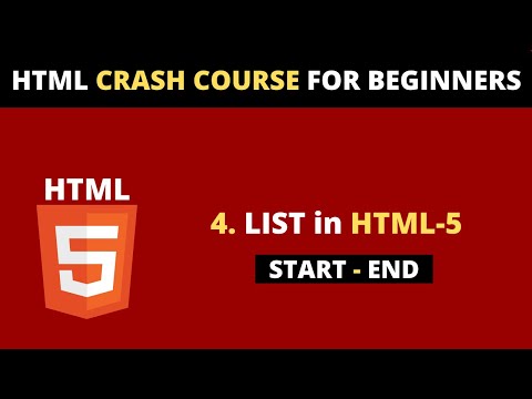 How to use List Tags in HTML | ordered and unordered List example in Hindi | Java Prorgram Examples