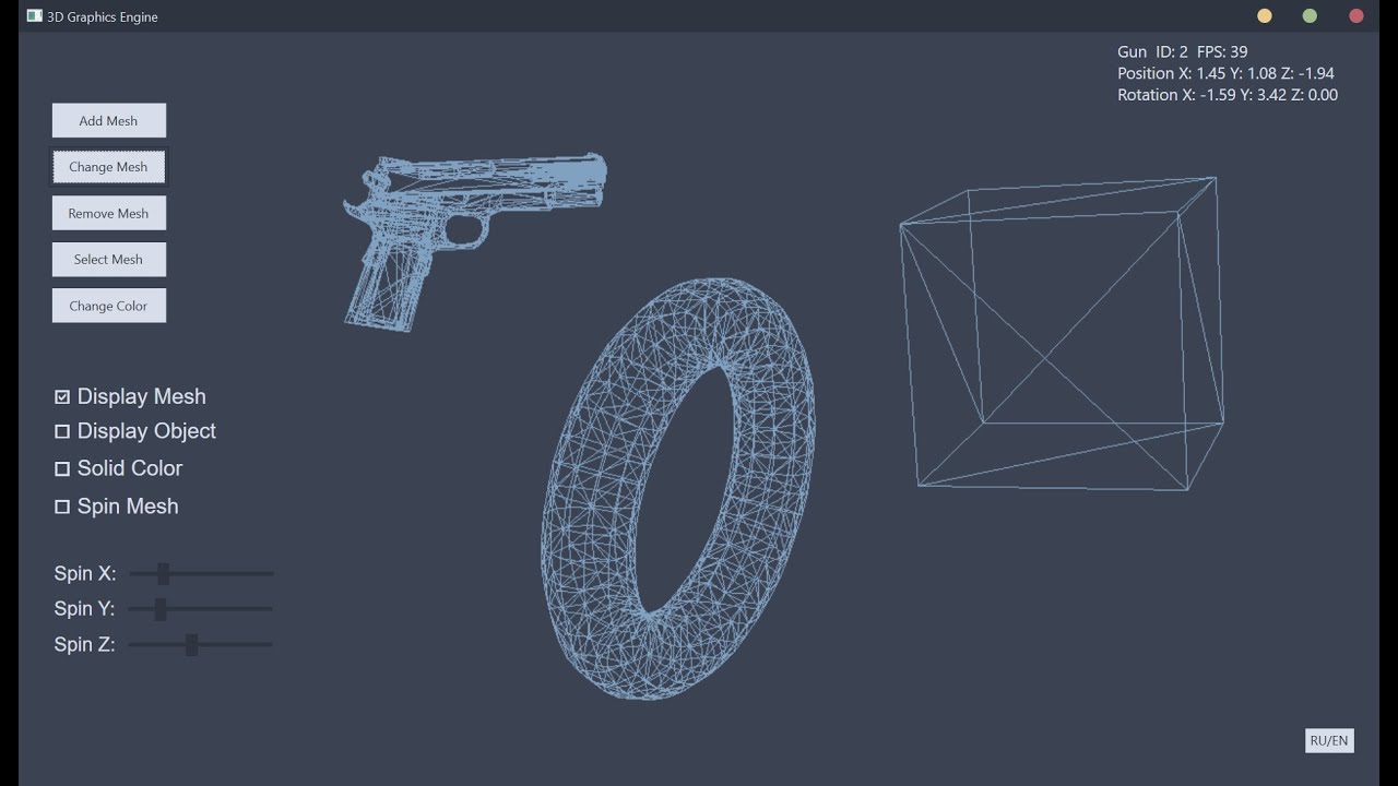 GitHub - Relue1729/Simple-3D-Graphics-Engine: WPF 3D Engine