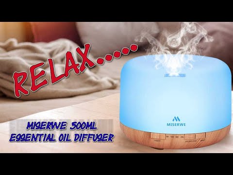 Miserwe 500ML Essential Oil Diffuser – Desktop Reviews