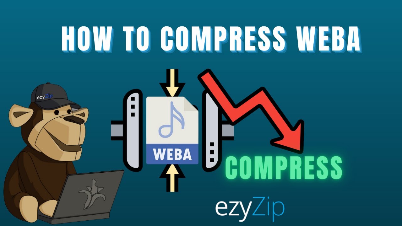 Reduce WEBA Size Online | WEBA File Compressor - ezyZip