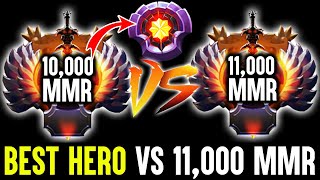 10,000 MMR Picked Best Hero vs 11,000 MMR Beast - Crazy Wombo Combo Disaster Game Dota 2