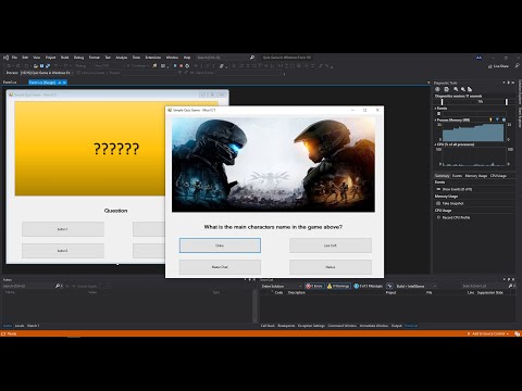 GitHub - mooict/Quiz-Game-Tutorial-Windows-Form: In this project we will makea simple quiz game ...