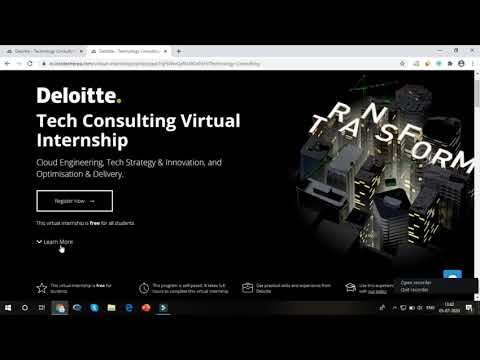 VERIFIED Insidesherpa-deloitte-virtual-internship-answers