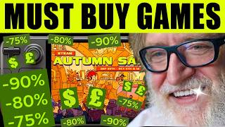 TOP 50+ BEST Steam Deck Games TO BUY! STEAM AUTUMN SALE 2025!