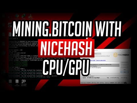 Cara Mining Bitcoin dengan NiceHash (CPU/GPU) – aniscell