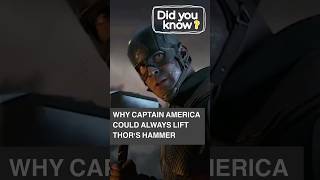 Why Captain America could always lift Thor’s hammer