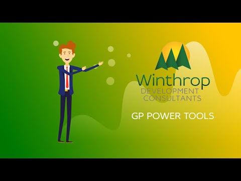 GP Power Tools Portal | Winthrop Development Consultants Blog