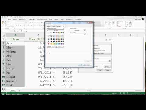 Excel Conditional Formatting on Sales Greater Than $500,000 [Video] | Steve Chase Docs