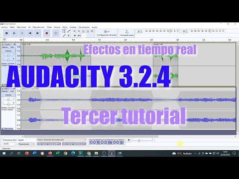 TUTORIALES AUDACITY 3.2 (III) – Efectos en tiempo real – Tac Tec Tic