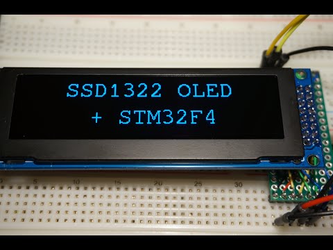 GitHub - wjklimek1/SSD1322_OLED_library: Portable library for 256x64 OLED display with SSD1322 ...