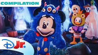 Every Mickey Mouse Halloween Spooky Stories ???????????? | Compilation | @disneyjr