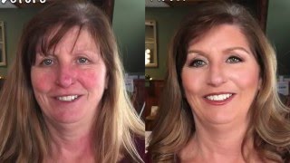 Best Makeup for Rosacea. Using Motives Custom Blend Foundation!