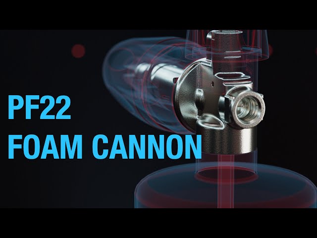 MTM HYDRO PF22.3 FOAM CANNON - Dilution Ratio