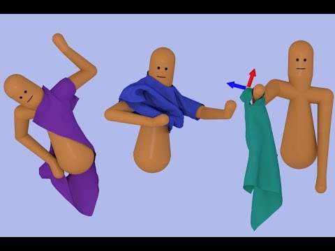 Using machine learning to teach robots to get dressed | Boing Boing