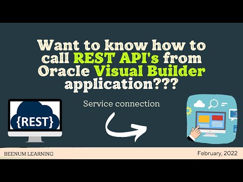 Want to know how to call REST API / Integration from Oracle Visual Builder application? Service ...