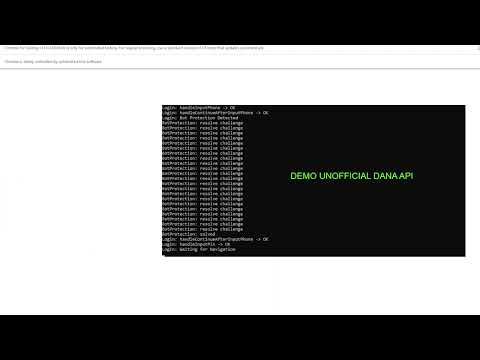 GitHub - decoderid/Unofficial-Api-Dana