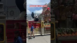 Universal Studios - Kung Fu Panda Parade Float! #universalstudios #kungfupanda #parade