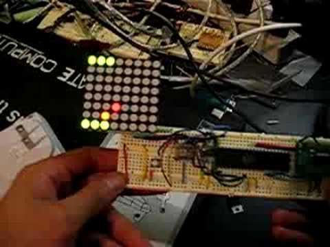 Accelerometer Controlled Pong | Hackaday