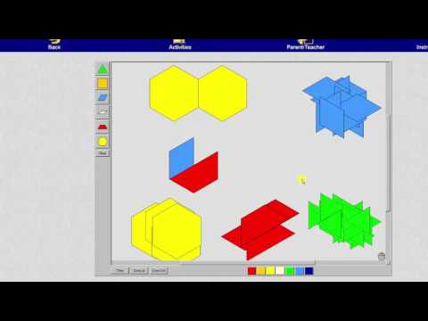 Determine the Sum of Fractions Using Pattern Blocks (Nonstandard Unit) | Math Help from ...