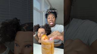 Vickey cathey does her daughter hair for prom ???? #shorts