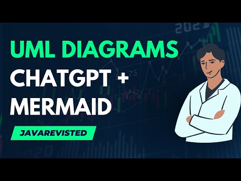 How to Create UML diagram using ChatGPT, MermaidLive and Draw io | Java Prorgram Examples