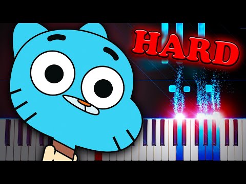 The Amazing World of Gumball Theme – Piano Tutorial | Sheet Music Boss