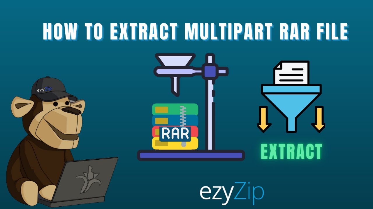 Extract Multipart RAR Online (R01, R02, part1.rar, part2.rar etc.) - ezyZip