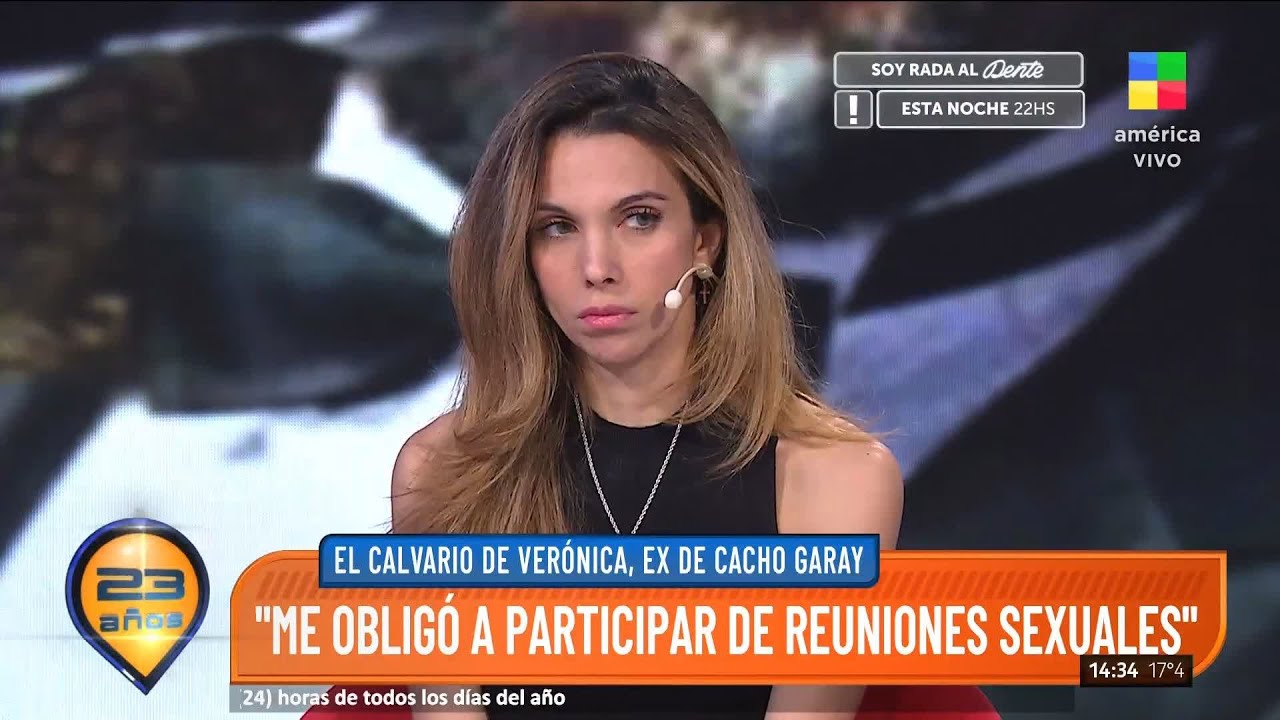 El estremecedor relato de Verónica Macías sobre su infierno con Cacho Garay: “Él me hacía ...